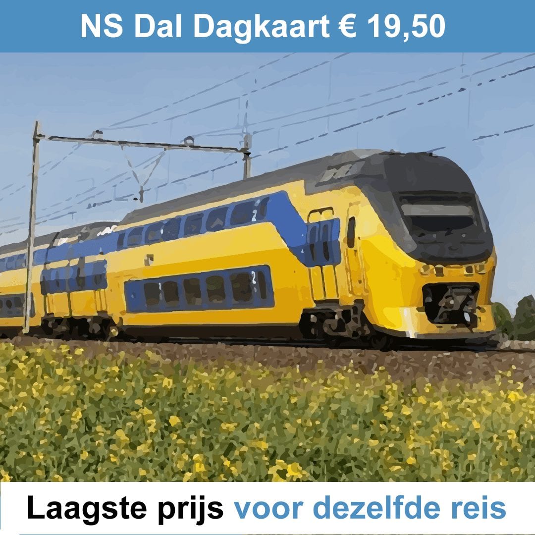 NS dagkaart bij ActieVanDeDag voor € 19,50 » Goedkoop-treinkaartje.nl