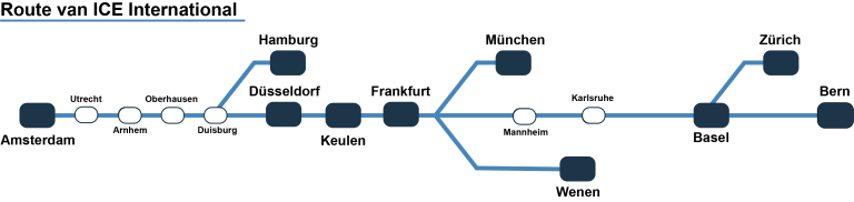 Trein Utrecht - Keulen (Köln hbf) » Goedkoop-treinkaartje.nl